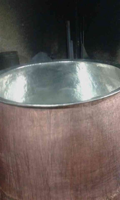 دیگ مسی چکشی