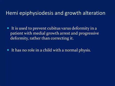 Cubitus Varus Deformity Pptx