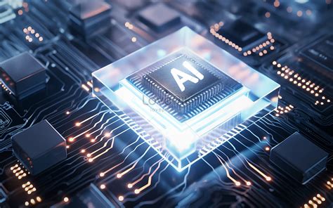 기술 회로 Ai 칩 배경 사진 및 창의적인 일러스트 무료 다운로드 Lovepik