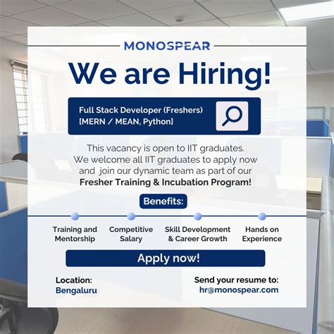 Hiring For Freshers Mernmean Python Apply Now Only Iit