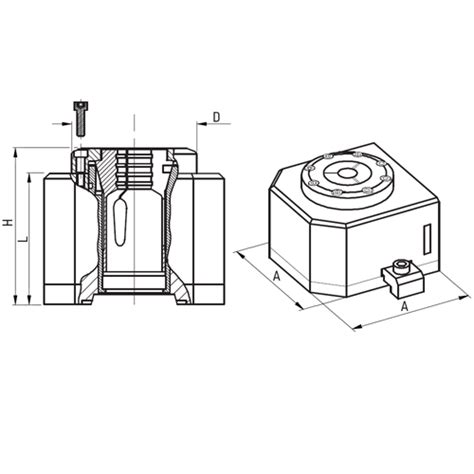 Pneumatic Modular Collet Chuck Type Psm