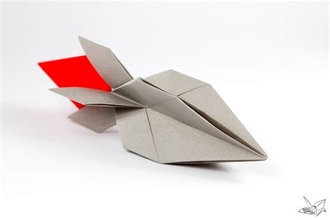 How To Make Paper Origami Rocket Ship At Patricia Furman Blog