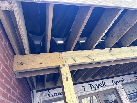 New Deck Build Framing Done Progress Update R Decks