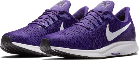 Nike Air Zoom Pegasus 35 Running Shoes In Purpleblackwhite Purple