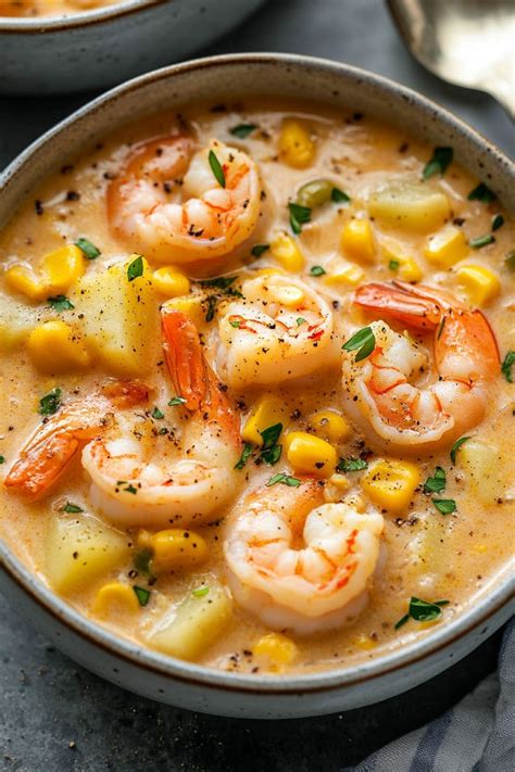 Shrimp And Corn Soup An Organized Chaos Recipe Frozen Shrimp Soup