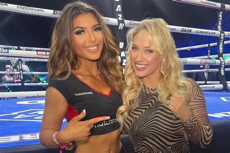Ring Girl Pal Hails Ebanie Bridges With Throwback Snap After She Owned