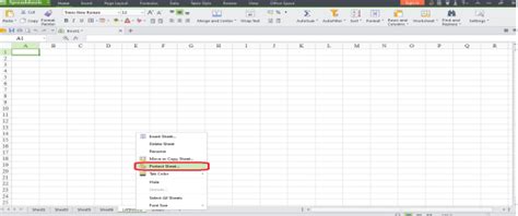 cara praktis memproteksi worksheet pada spreadsheets dan exel zikri tekno