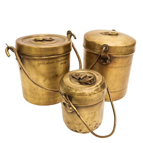 Original Brass Burney Pot Barron Imports