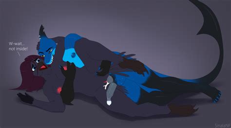 Rule 34 1boy 1girls Absurd Res Anthro Avian Balls Bird Bite Bodily