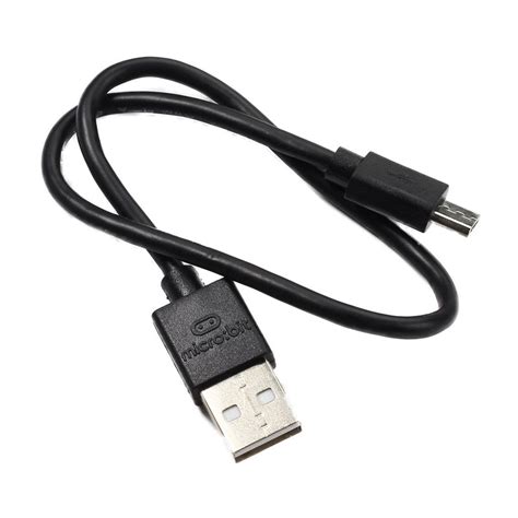 Bbc Microbit Branded 30cm Black Usb Cable Kitronik Ltd