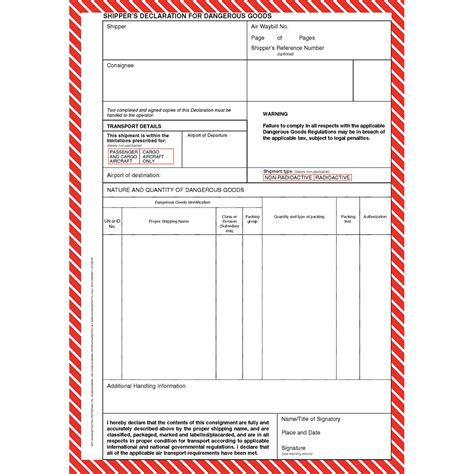 Geostick Gevaarsetiketten Altijd Een Passende Oplossing Iata Dgd