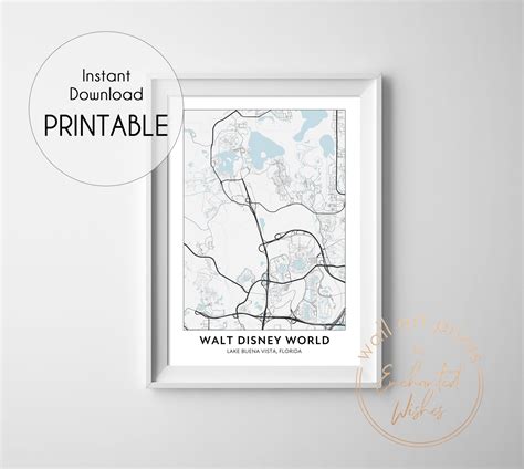 Disney World Magic Kingdom Map Printable Printable Sight Words List