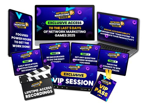 Vip Pass Network Marketing Games 2025