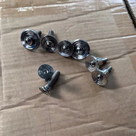 Sweet Sweets สลักเกลียวบังโคลนหลัง Skok Cb ของแท้ สเตนเลส 8 ชิ้น