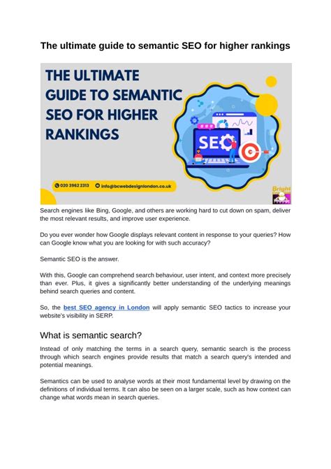 Ppt The Ultimate Guide To Semantic Seo For Higher Rankings Powerpoint Presentation Id 11558870