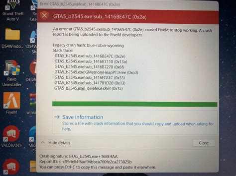 crashing fivem client support cfx re community