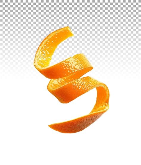 Melhore Seus Projetos Com Imagens Cortadas De Casca De Laranja Psd