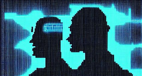 Hooded Cyberpunk Ascii Art Hacker Portrait Ai Generated Artwork