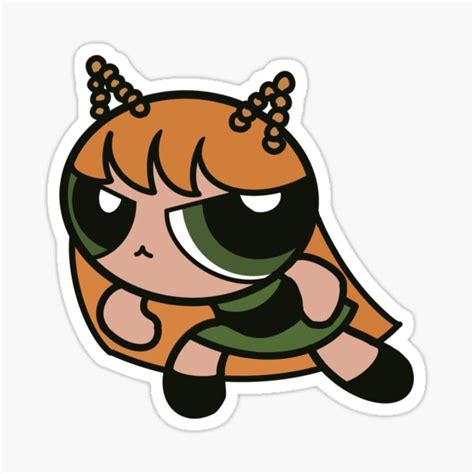 Newjeans Haerin Powerpuff 2 Sticker For Sale By Jinanlaetitia