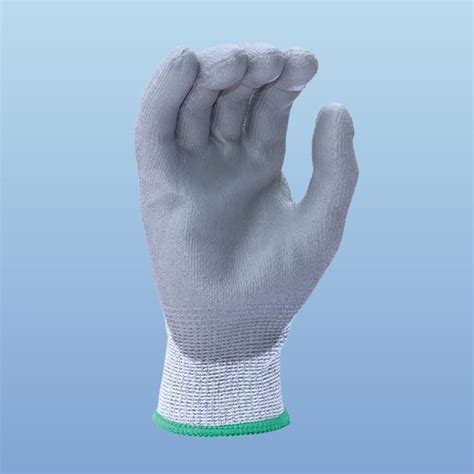 Cutman Ansi A2 Cut Resistant Polyurethane Palm Coated Glove