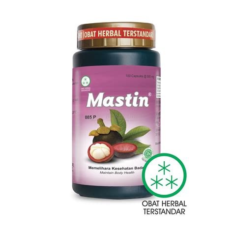 Mastin 100 Kapsul Pom Ht 122 300 191 — Pt Industri Jamu Borobudur