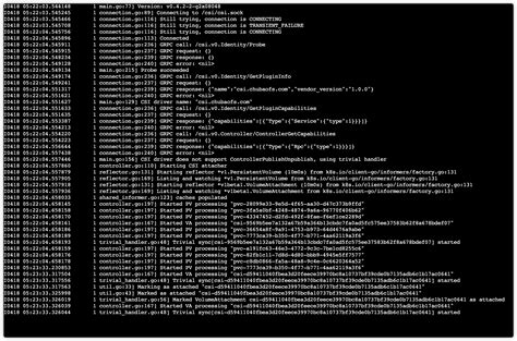 完全按照文档部署提示kubernetes io csi attacher MountDevice failed to create newCsiDriverClient driver