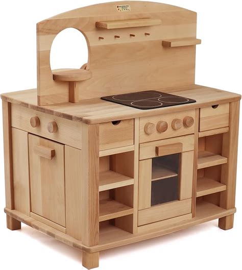 Kinderküche Cinderella Aus Massivholz Geölt Spielküche Holz 4
