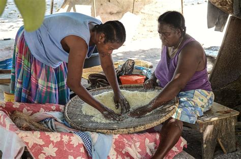 Traditional Cassava Baking Stann Creek District
