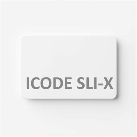 Nxp Icode Sli X Card