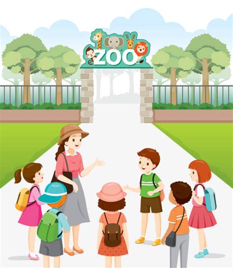 Zoo Field Trip Clip Art 120 Zoo Field Trip Stock Illustrations