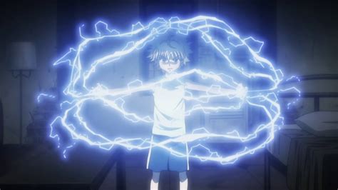 Hunter X Hunter Killua Electricity Kirua Fond Decran Dessin Zoldyck