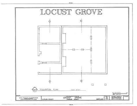 Habs Md9 Laplav2 Sheet 1 Of 11 Locust Grove La Plata Charles