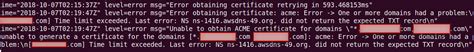 Wildcard Domain Certificate Generation With Route 53 Fails · Issue