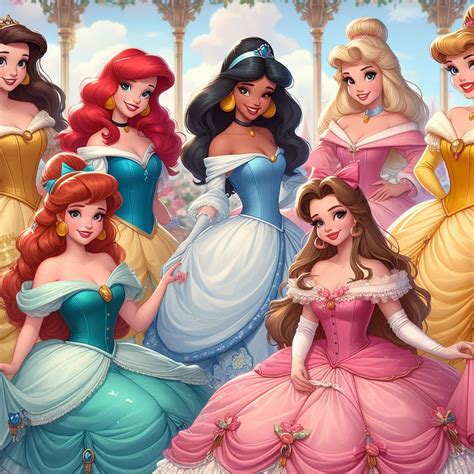 Disney Princesses By Spongebobnintendo20 On Deviantart