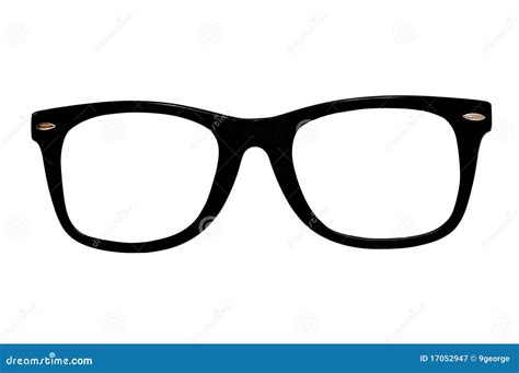 Retro Glasses Isolated Stock Image Image Of Black Background 17052947