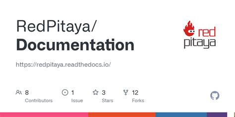 GitHub RedPitaya Documentation Https Redpitaya Readthedocs Io