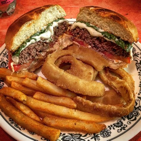 Caprese Burger Imgur