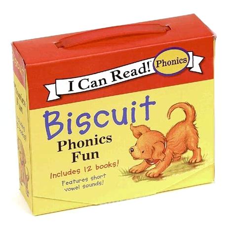 Biscuit 12 Book Phonics Fun A Box Of 12 Mini Books Featuring Short