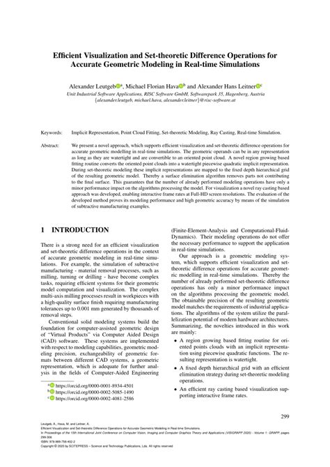 Pdf Efficient Visualization And Set Theoretic Difference Operations