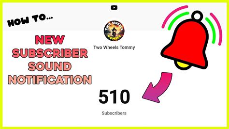 HOW TO: Youtube New Subscriber Sound Notifications - YouTube