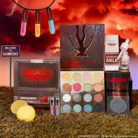 Stranger Things X Colourpop Makeup Collection Full Set Colourpop