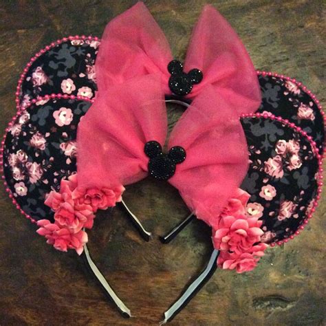 Hidden Mickey In Flowers Disney Mouse Ears Cherry Blossom Mickey Ears