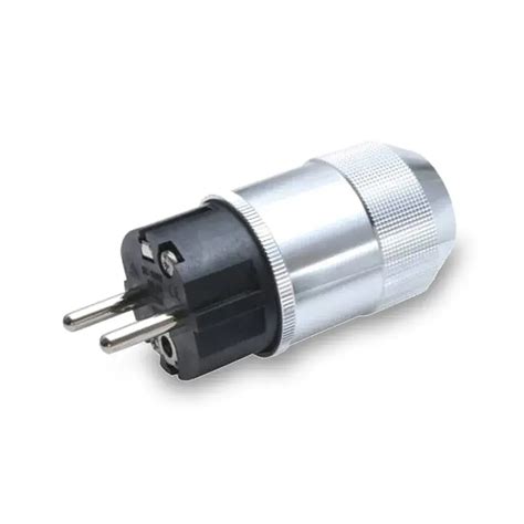 Oyaide M1 E Palladiumpalladium Plated Schuko Plug Mains Iec Plugs