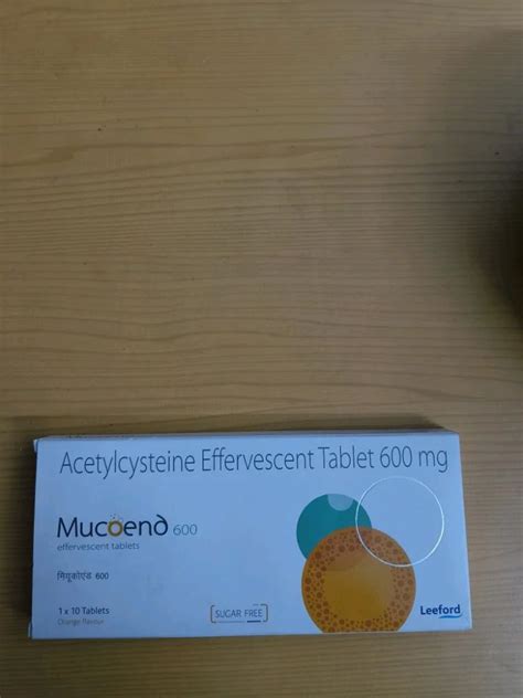 Mucoend 600 At Best Price In Ahmedabad By Jay Ambey Medical Distributers Id 2853288190797