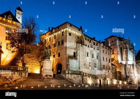 France Savoie 73 Chambery The Castle Of The Dukes Of Savoy From