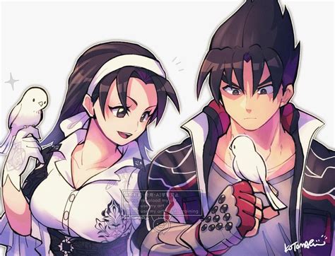 Kazama Jin And Kazama Jun Tekken And 1 More Drawn By Kotomaru