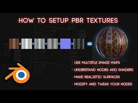 How To Setup PBR Textures In Blender YouTube Blender Tutorial Image Map Texture