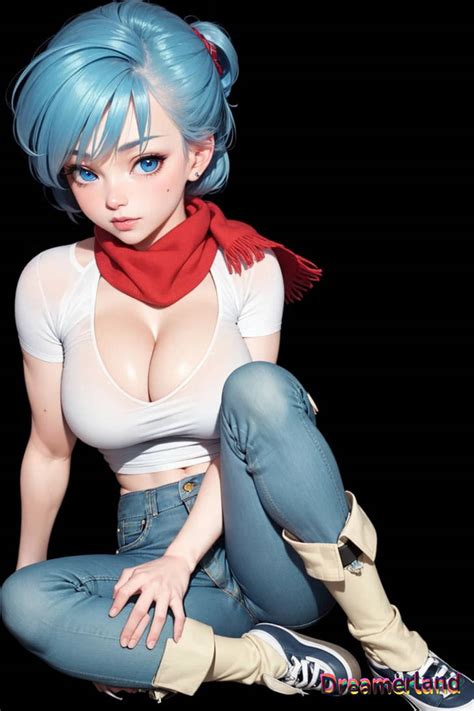 bulma dragon ball super ai generated 01 by bahamutdesune on deviantart