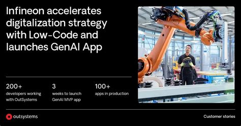 Infineon Digital Transformation With Low Code And Genai Outsystems