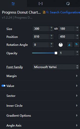 The Progress Donut Chart Exploded Widget Datav Alibaba Cloud Documentation Center